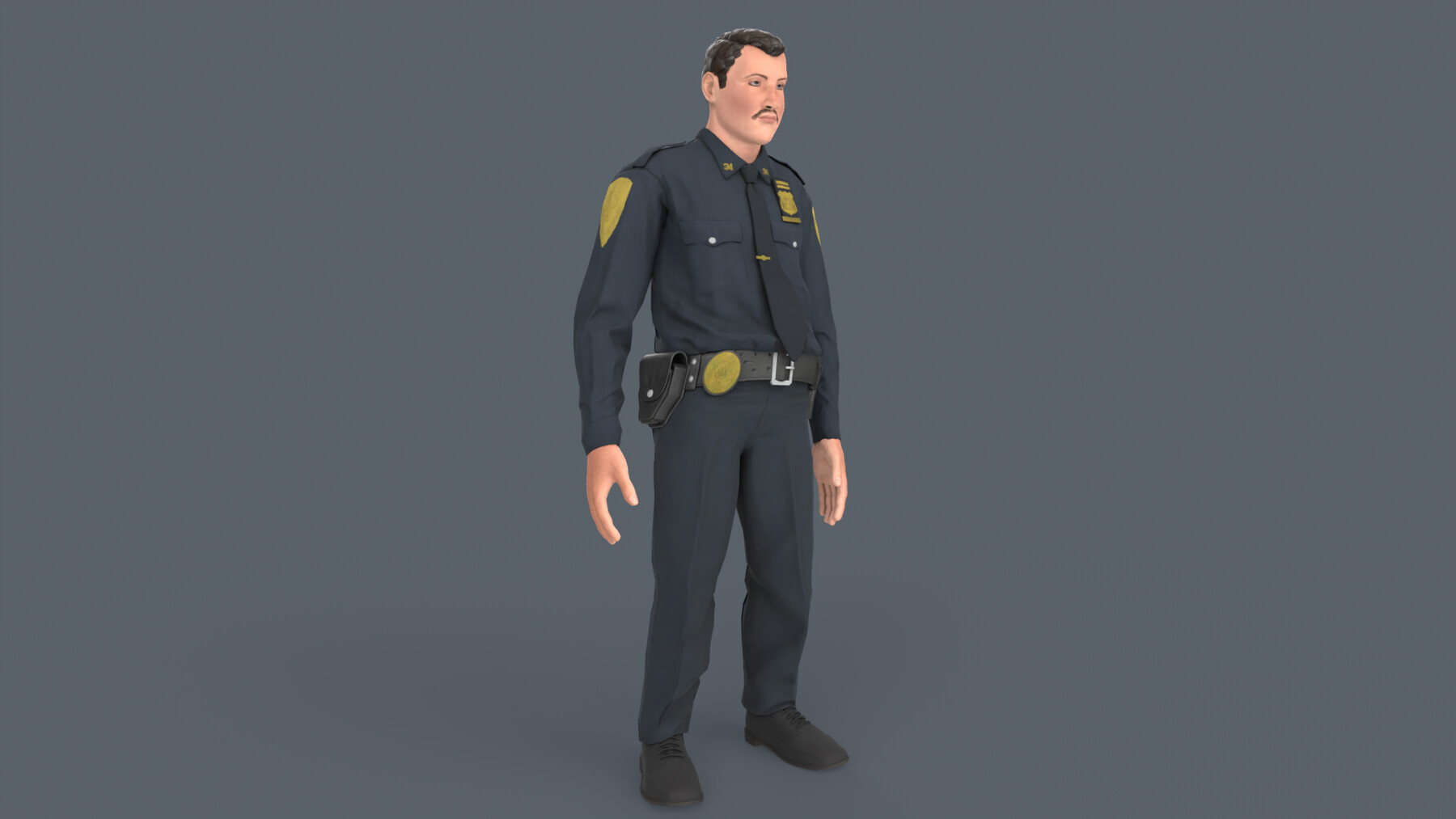 ArtStation - Policeman | Game Assets
