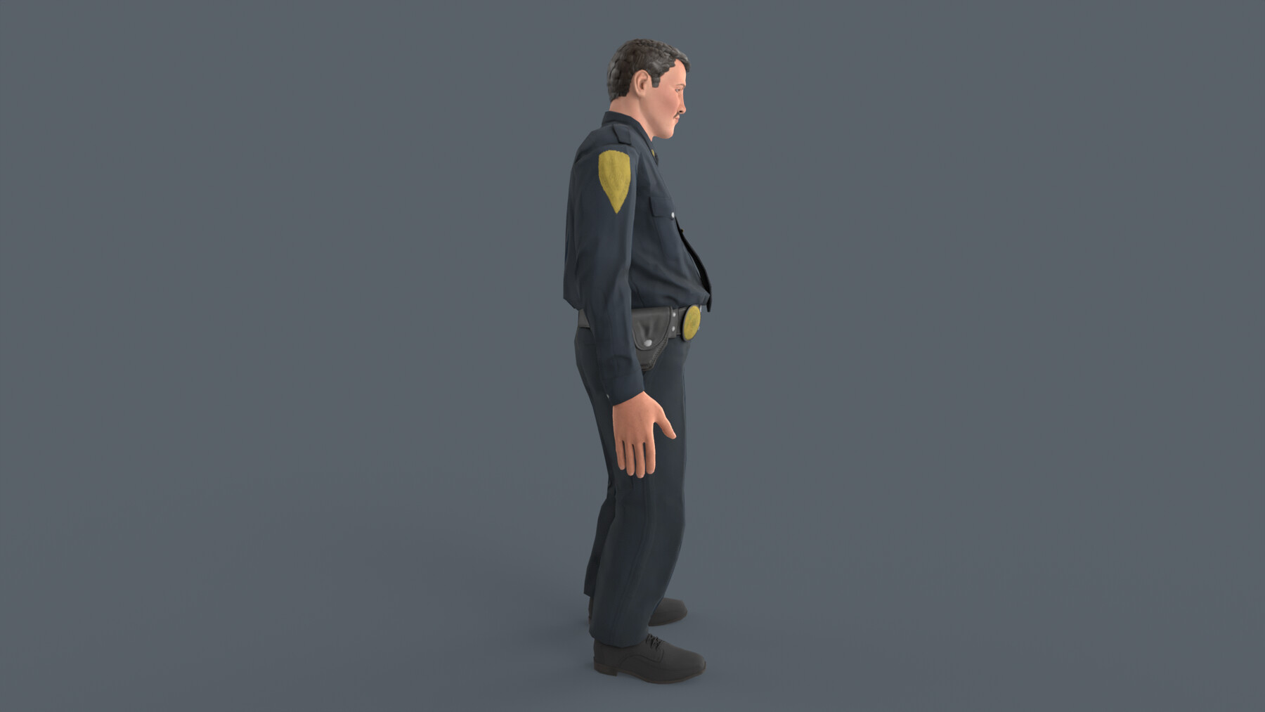 ArtStation - Policeman | Game Assets