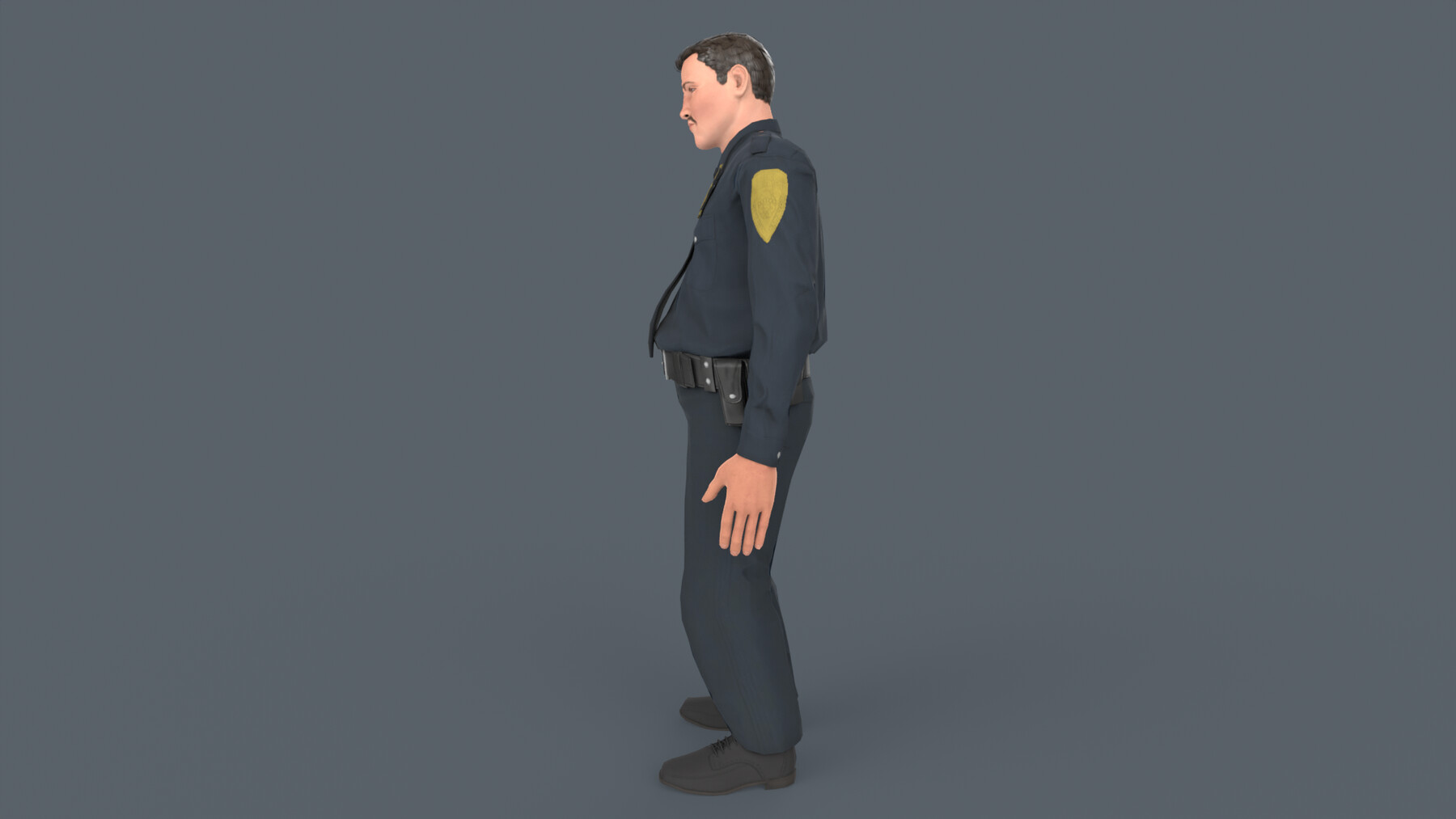 ArtStation - Policeman | Game Assets