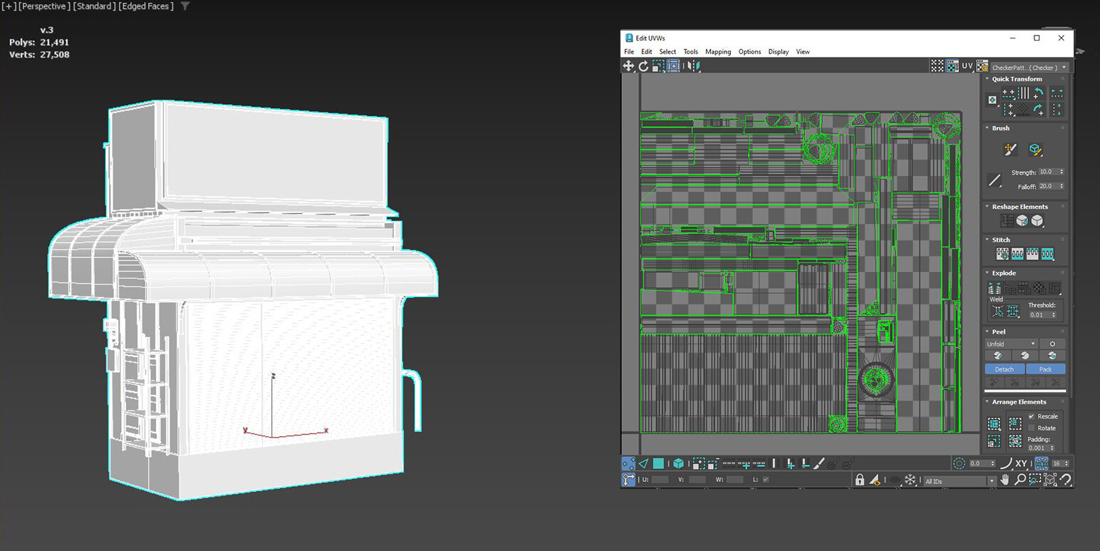 ArtStation - Japanese Game Ready Building v.3 | Game Assets