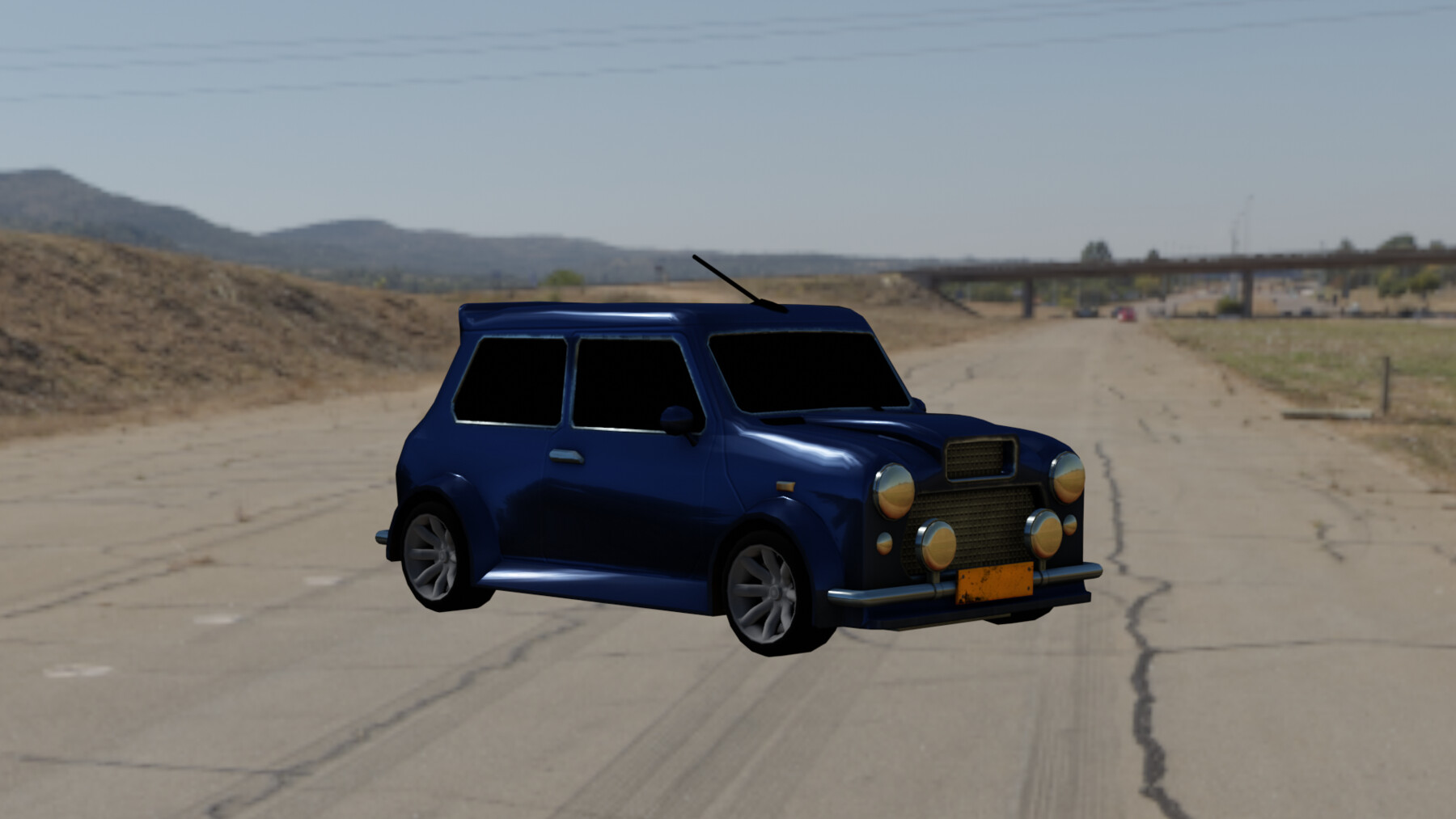 ArtStation - MINI COPPER CAR GAME READY LOW POLY | Resources