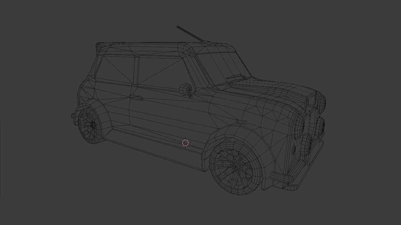 ArtStation - MINI COPPER CAR GAME READY LOW POLY | Resources