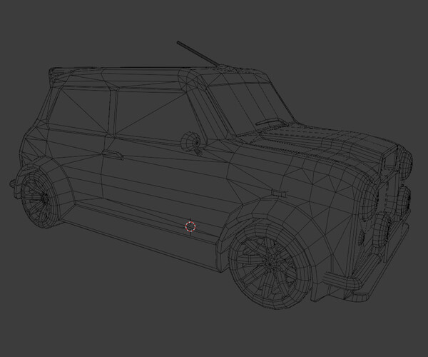 ArtStation - MINI COPPER CAR GAME READY LOW POLY | Resources