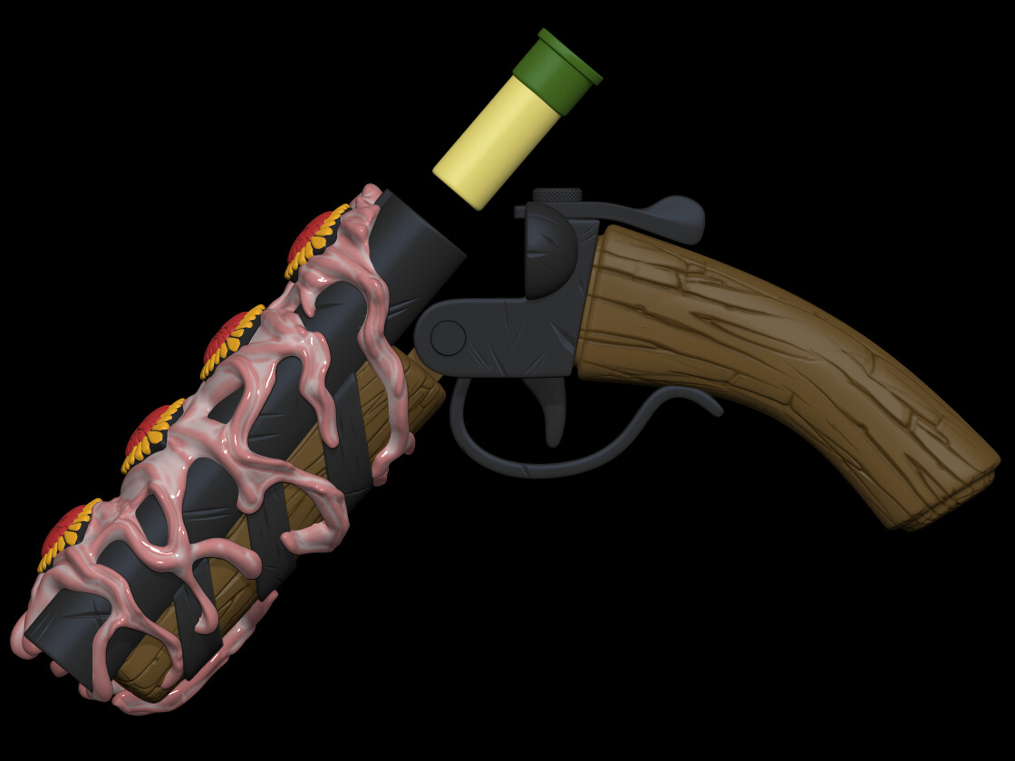 ArtStation - Demon Slayer Genya short shotgun cosplay from infinity ...