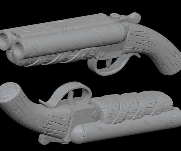 ArtStation - Demon Slayer Genya short shotgun cosplay fan-art, both ...