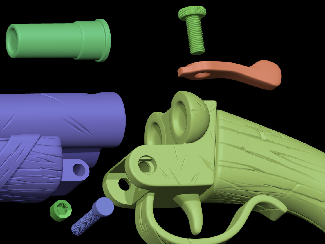 ArtStation - Demon Slayer Genya short shotgun cosplay fan-art, both ...