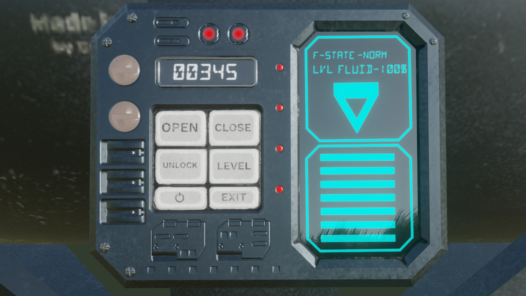 ArtStation - Industrial Barrel Big [Asset for UE4] | Game Assets