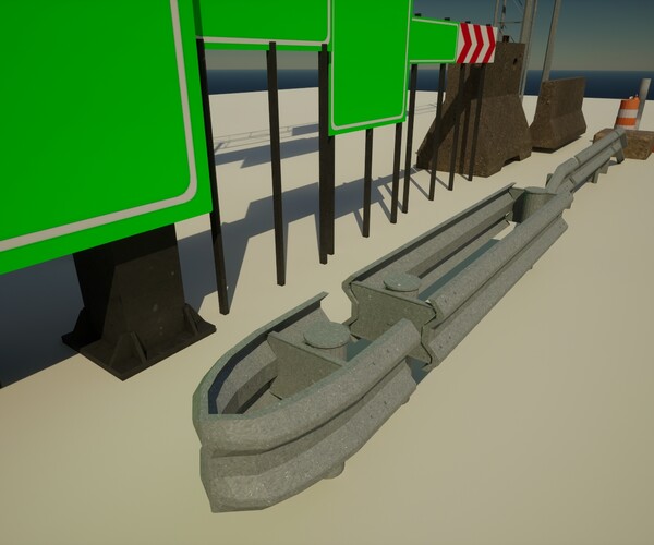 ArtStation - Highway - Traffic Packages | Game Assets