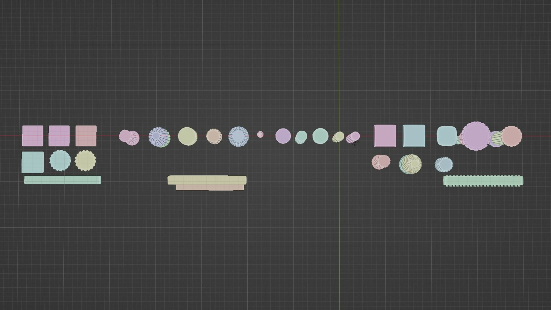 ArtStation - Architectural Modular Column KitBash| Ancient style | 3D ...
