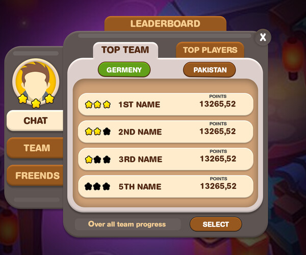 ArtStation - GAME UI DIALOGUE | Game Assets