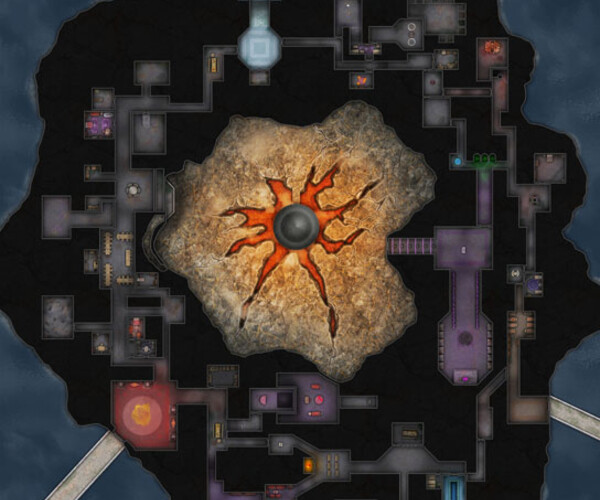 ArtStation - Return to the Temple of Elemental Evil VTT Maps | Game Assets