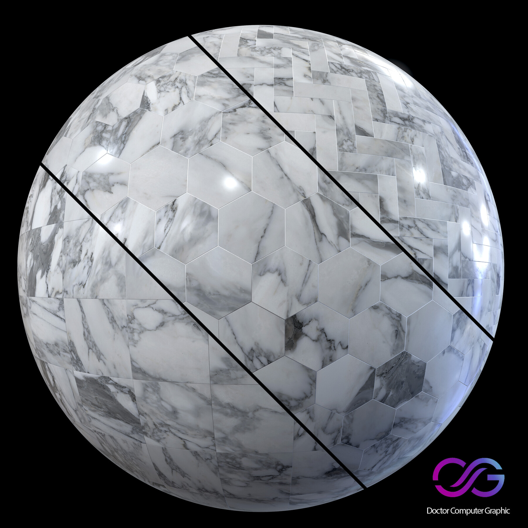 ArtStation - 15 Marble and Parquet Tile Generator Pattern - Substance ...