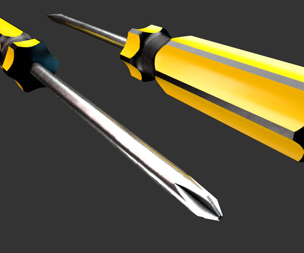 ArtStation - Classic Screwdriver | Resources