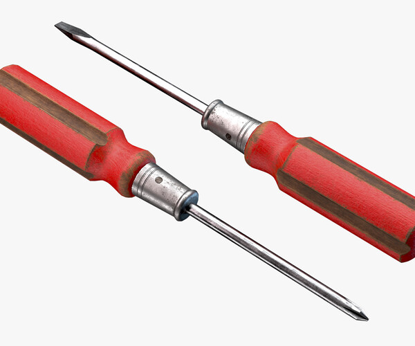 ArtStation - Vintage Screwdriver | Resources