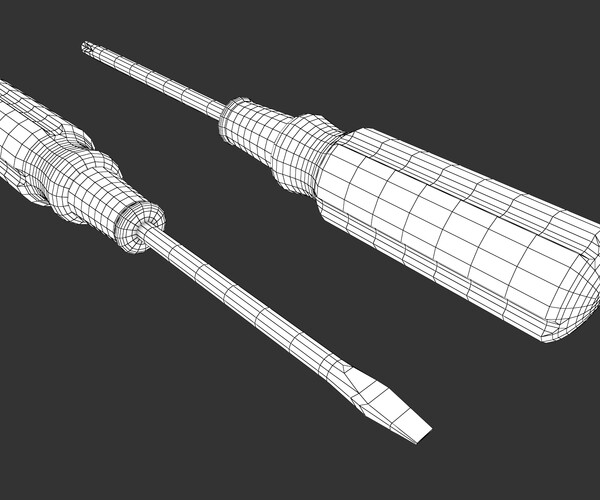 ArtStation - Vintage Screwdriver | Resources