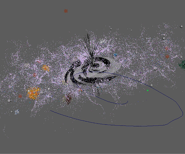 ArtStation - universe galaxy starry star planet particle effect | Game ...