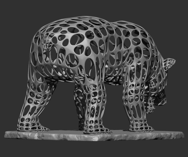 ArtStation - Bear 3d print | Resources