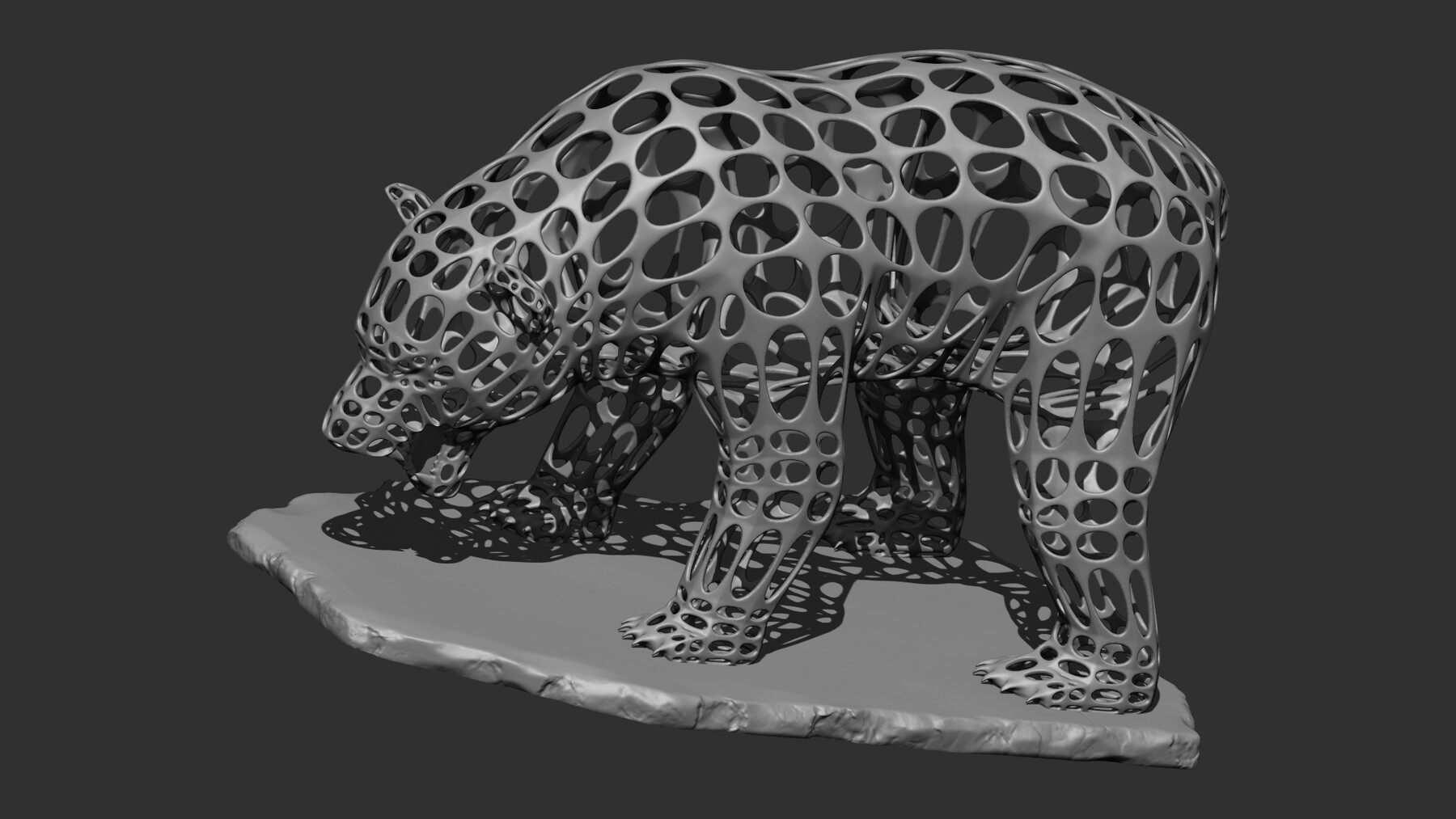 ArtStation - Bear 3d print | Resources