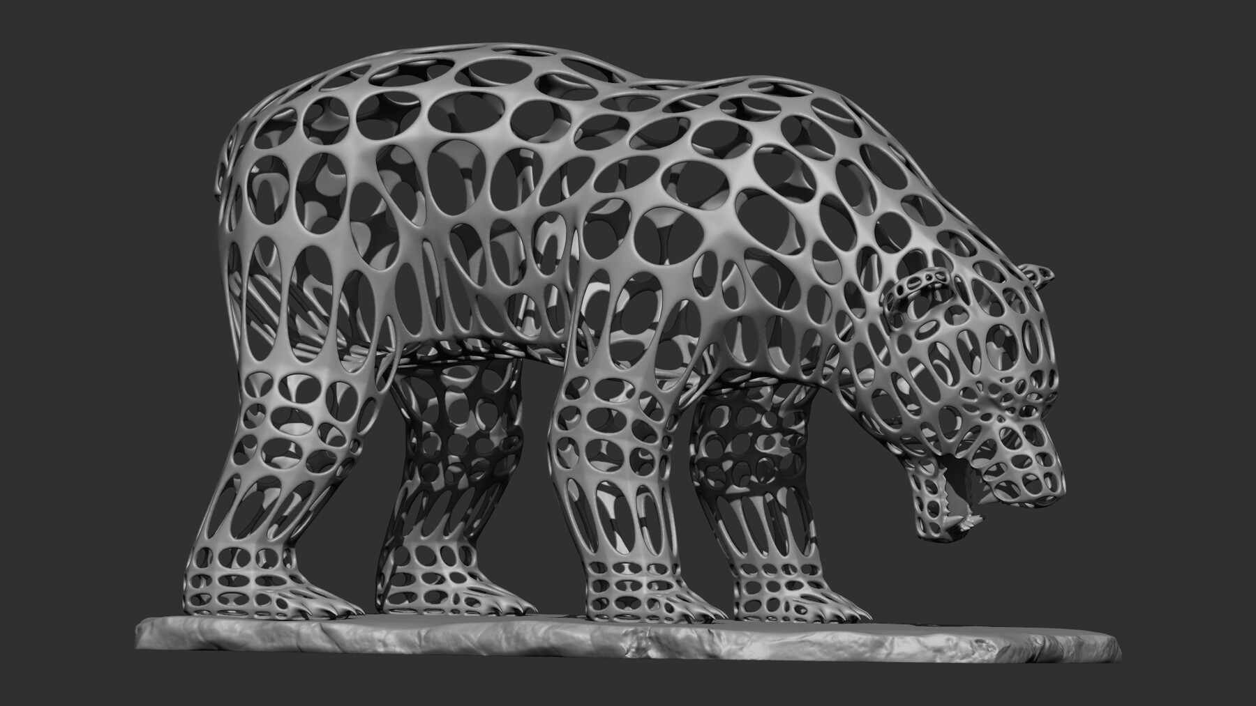 ArtStation - Bear 3d print | Resources