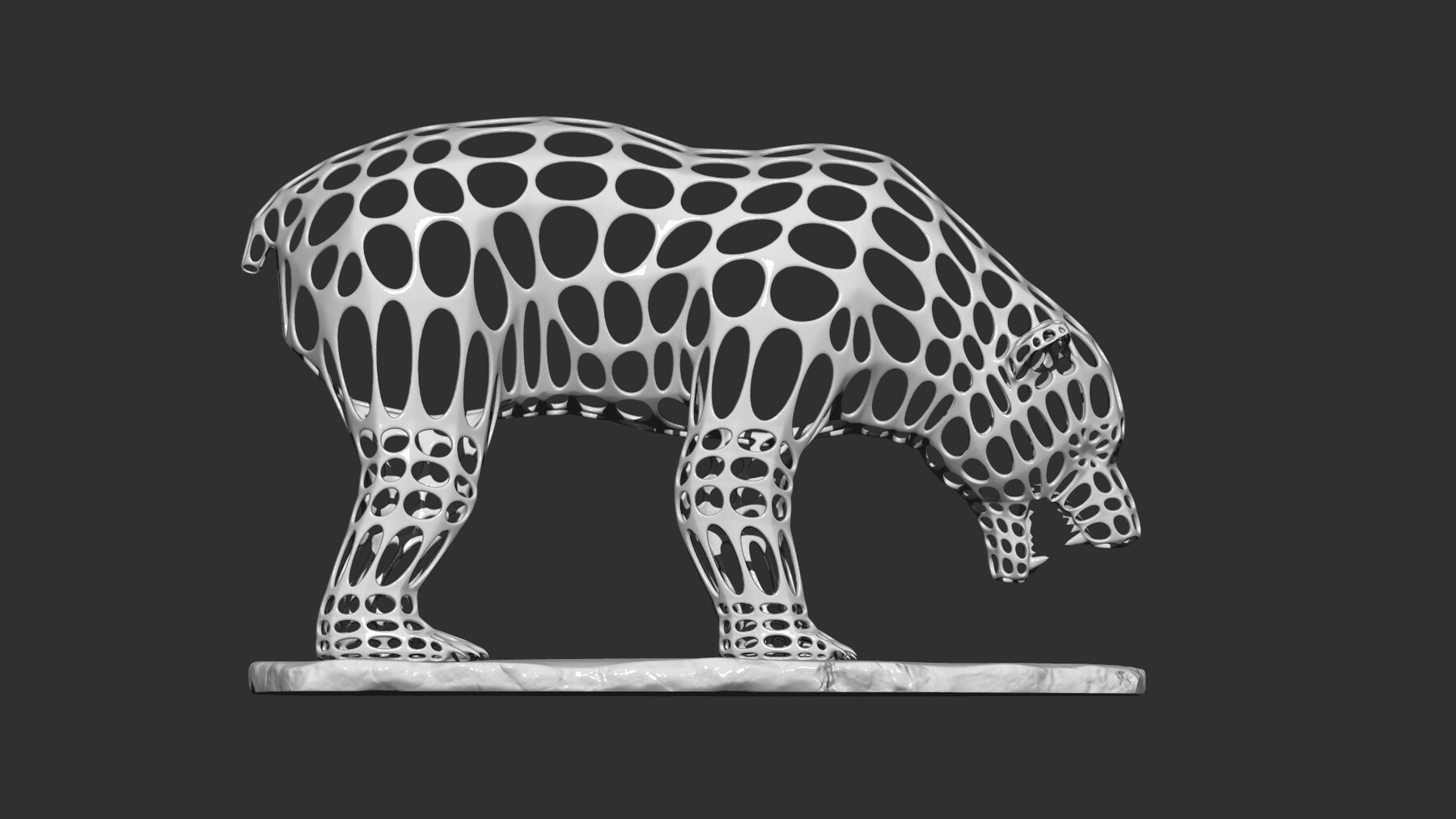 ArtStation - Bear 3d print | Resources