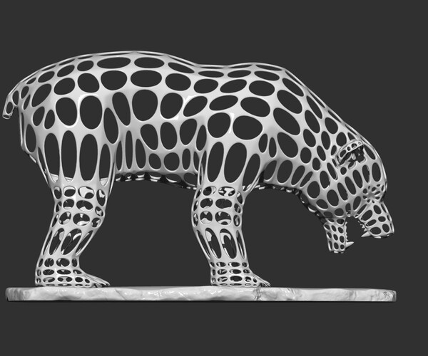 ArtStation - Bear 3d print | Resources
