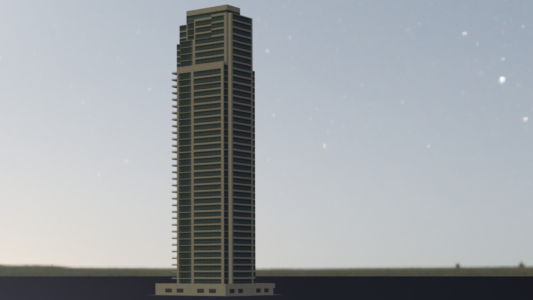 ArtStation - HIGH RISE BUILDING GAME READY LOW POLY | Game Assets