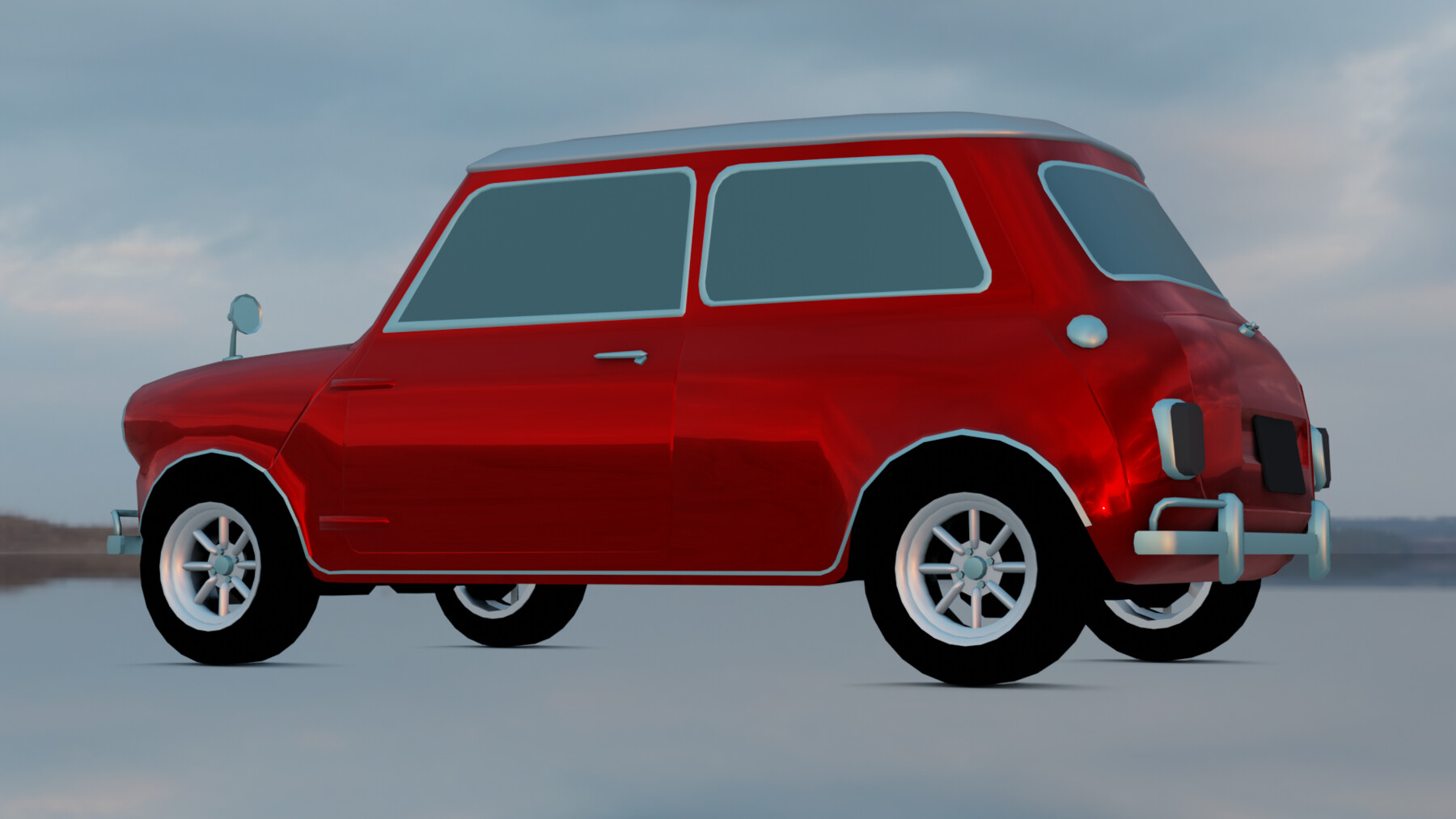 ArtStation - MINI COOPER CAR GAME READY LOW POLY | Game Assets
