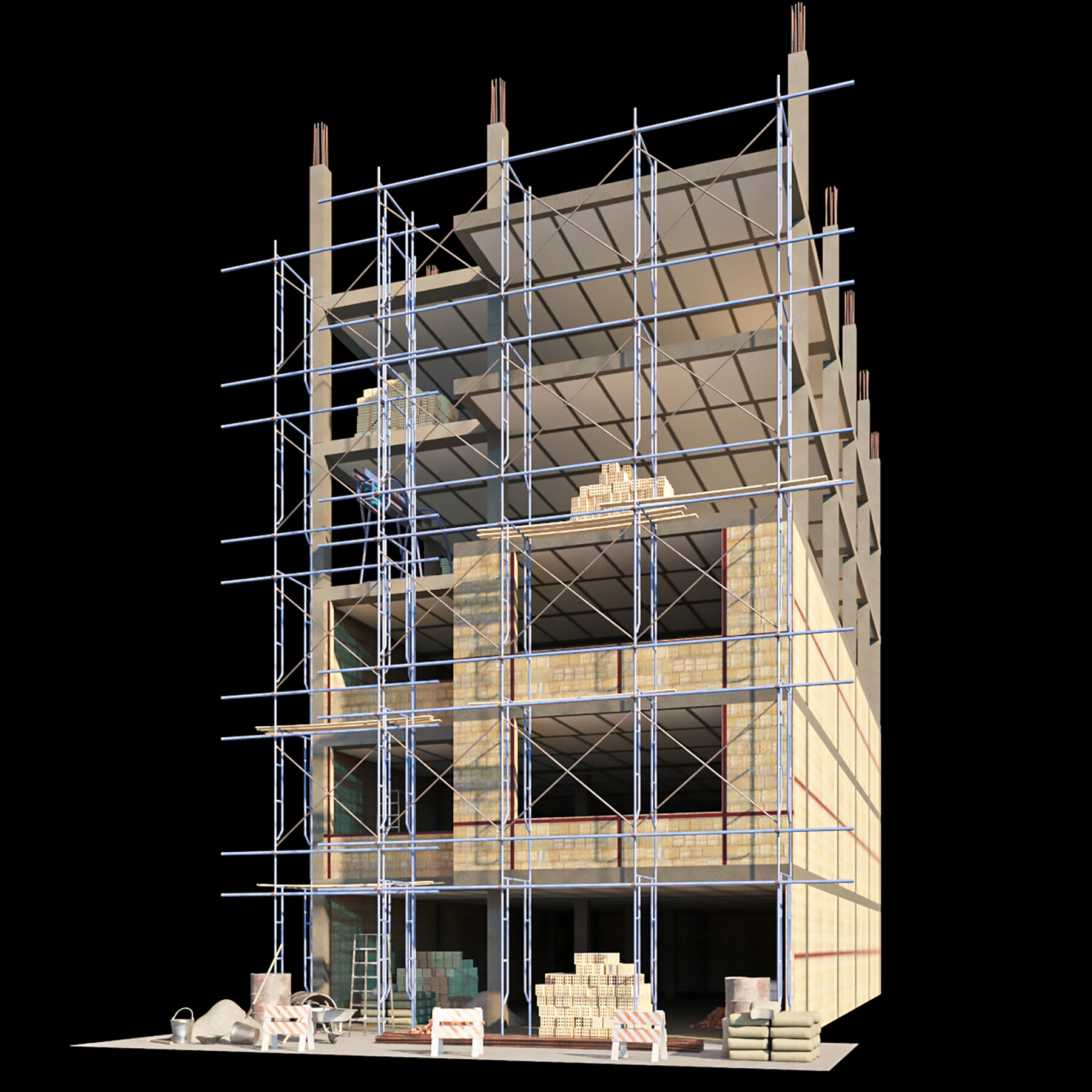 ArtStation - Modular Construction Site Full Bundle | Resources