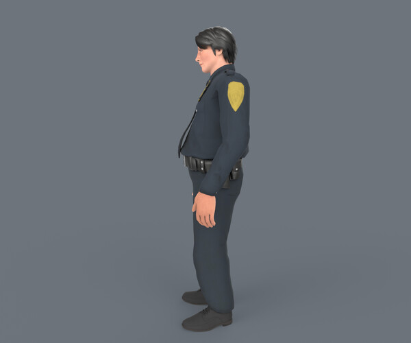 ArtStation - Police Boy | Resources