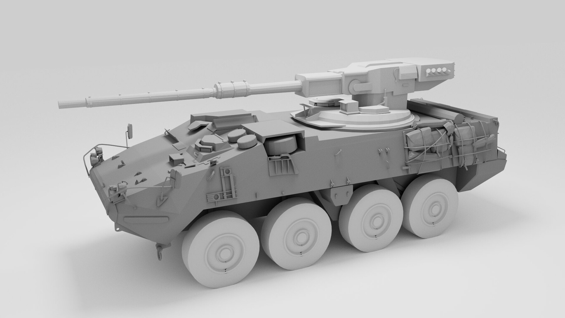 ArtStation - M1128 Mobile Gun System (ALL OBJECTS ARE DETACHABLE ...