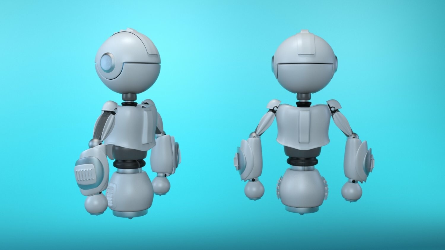 ArtStation - flying robot | Game Assets