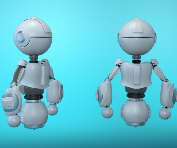 ArtStation - flying robot | Game Assets