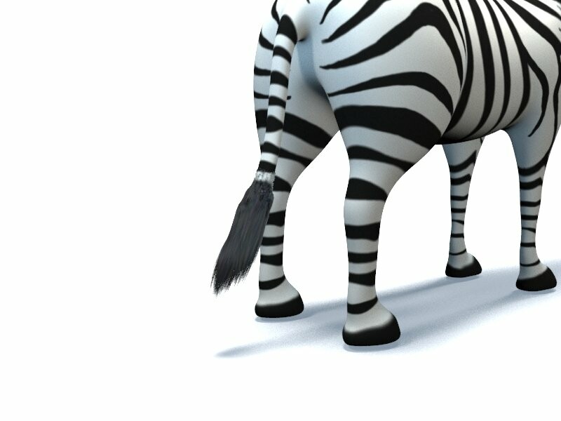 ArtStation - cartoon zebra | Game Assets