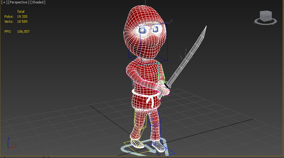 ArtStation - cartoon ninja | Resources