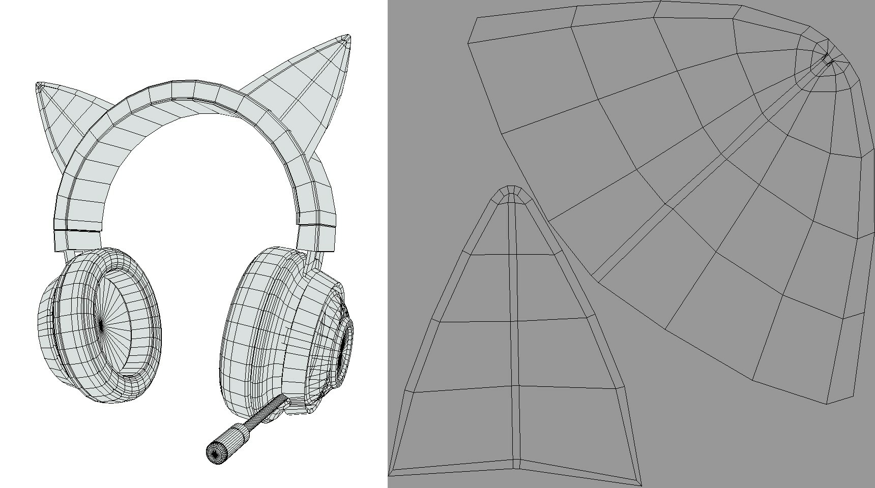 ArtStation - RAZER HEADPHONES KITTY EARS | Game Assets