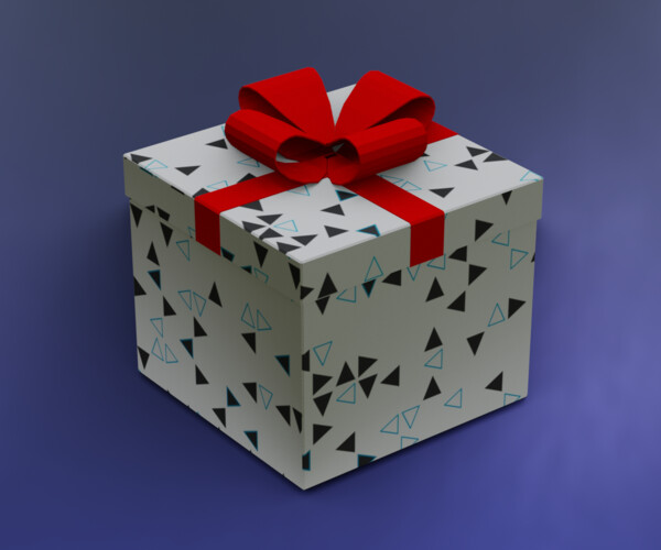 ArtStation - GIFTBOX GAME READY LOW POLY | Game Assets