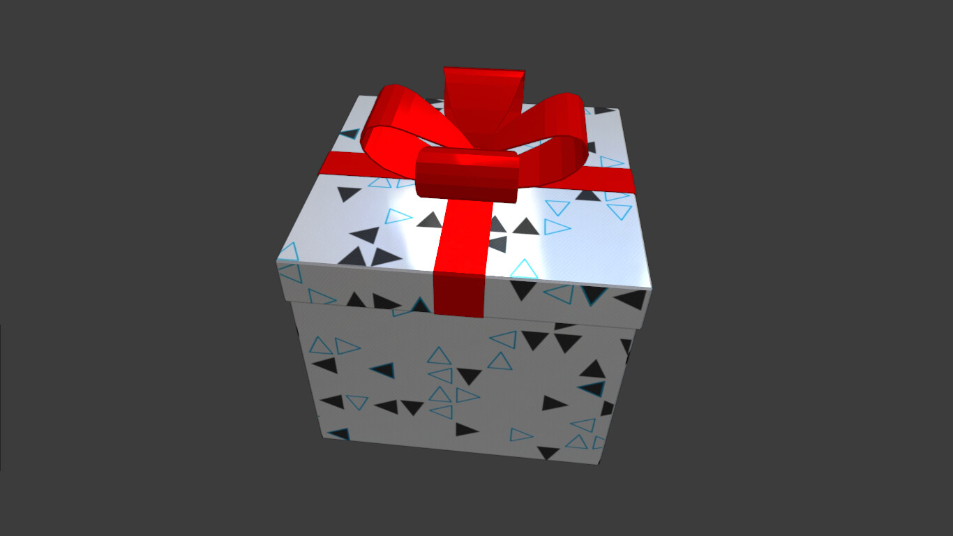 ArtStation - GIFTBOX GAME READY LOW POLY | Game Assets
