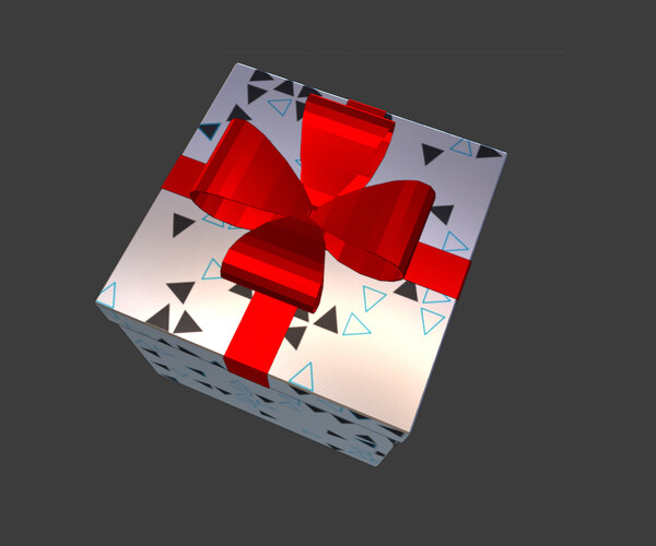 ArtStation - GIFTBOX GAME READY LOW POLY | Game Assets
