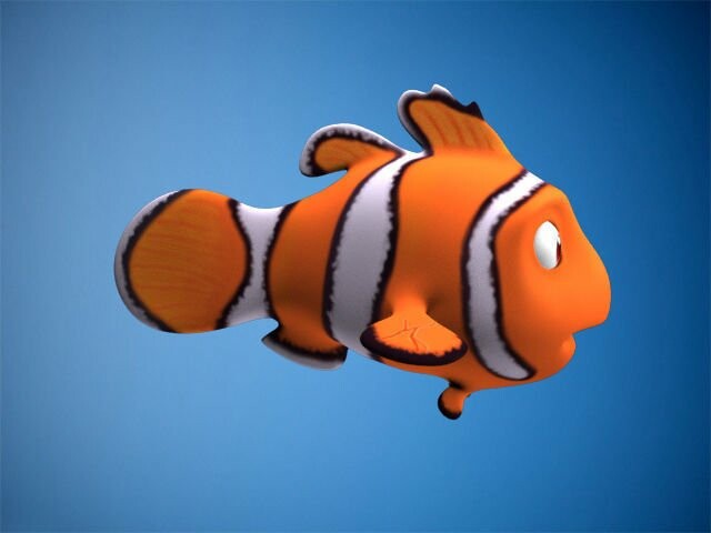 ArtStation - cartoon clown fish | Resources