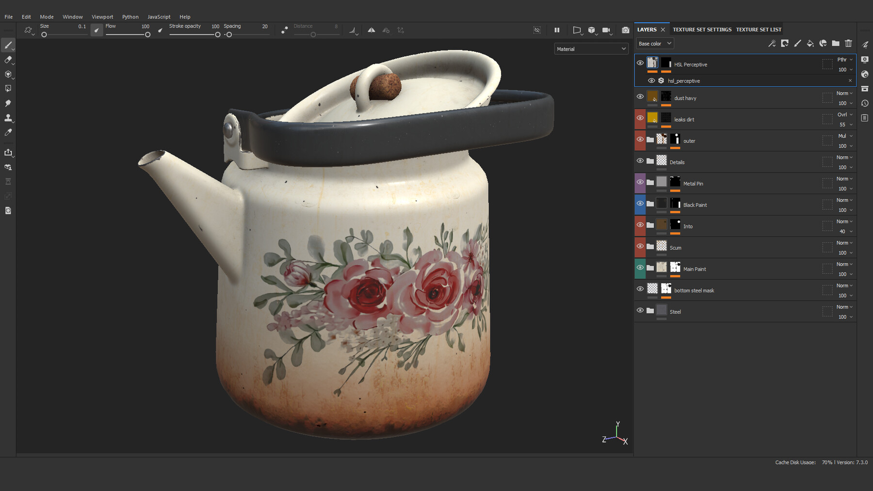 ArtStation - Pot artwork .spp (Substance Painter) project | Resources