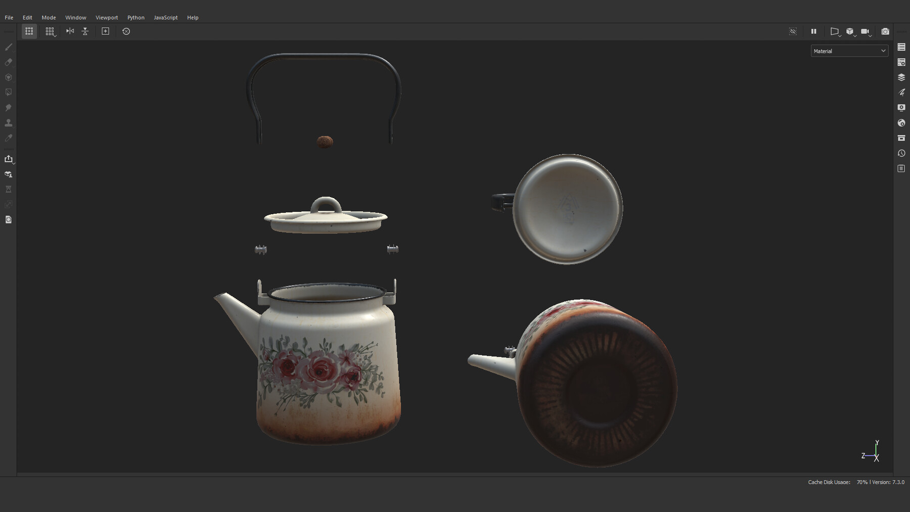 ArtStation - Pot artwork .spp (Substance Painter) project | Resources