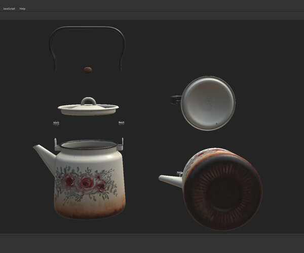 ArtStation - Pot artwork .spp (Substance Painter) project | Resources