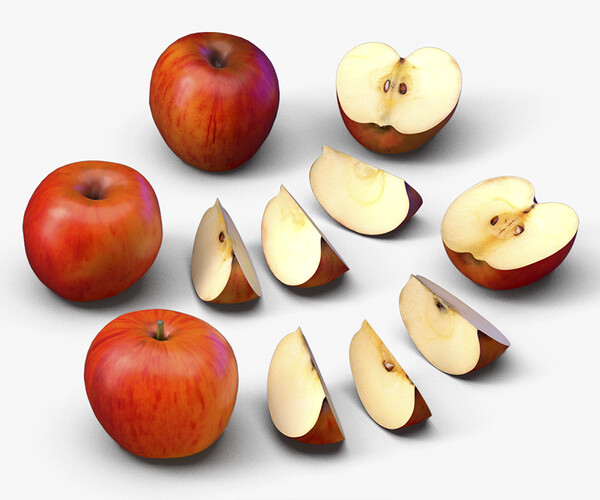 ArtStation - Apples | Game Assets