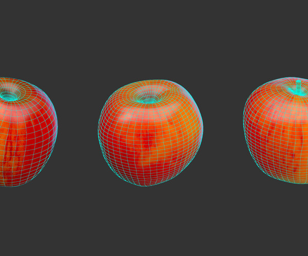 ArtStation - Apples | Game Assets