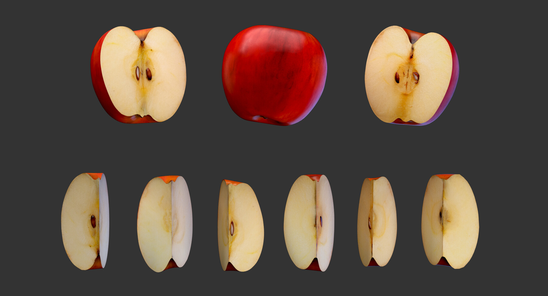 ArtStation - Apples | Game Assets