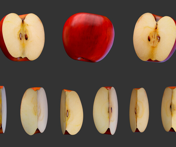 ArtStation - Apples | Game Assets