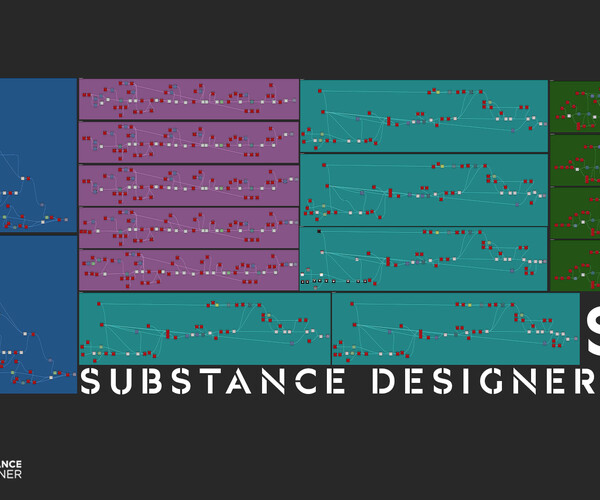 ArtStation - Substance Designer - 300 Graphs | Brushes