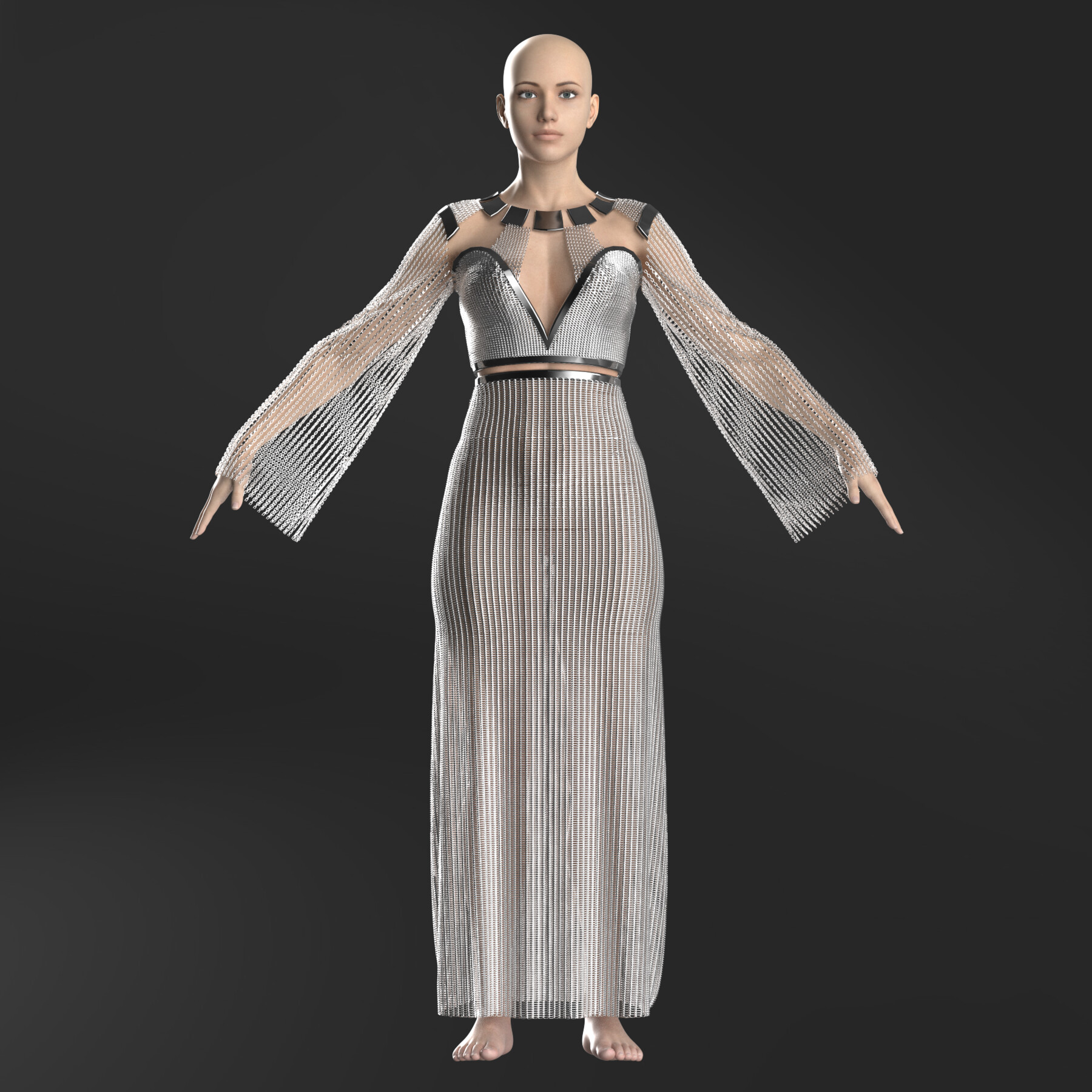 ArtStation - 3d clothes design | Game Assets