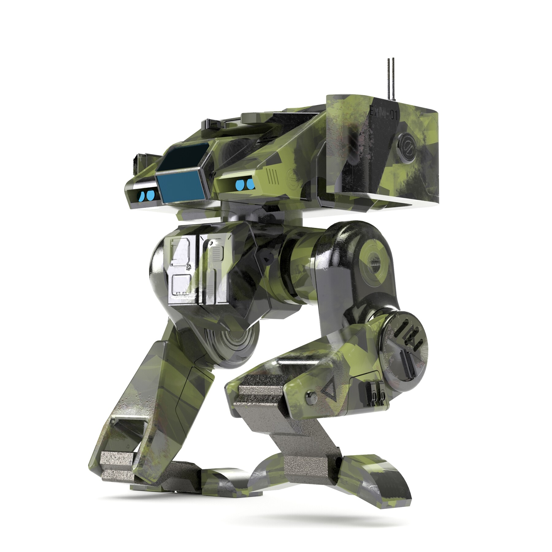 ArtStation - exploration / military mech | Game Assets