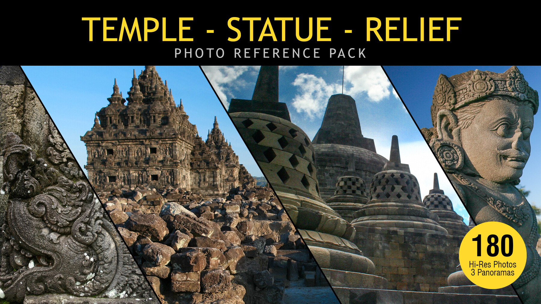 ArtStation - 180 TEMPLE - STATUE - RELIEF - Photo Reference Pack ...
